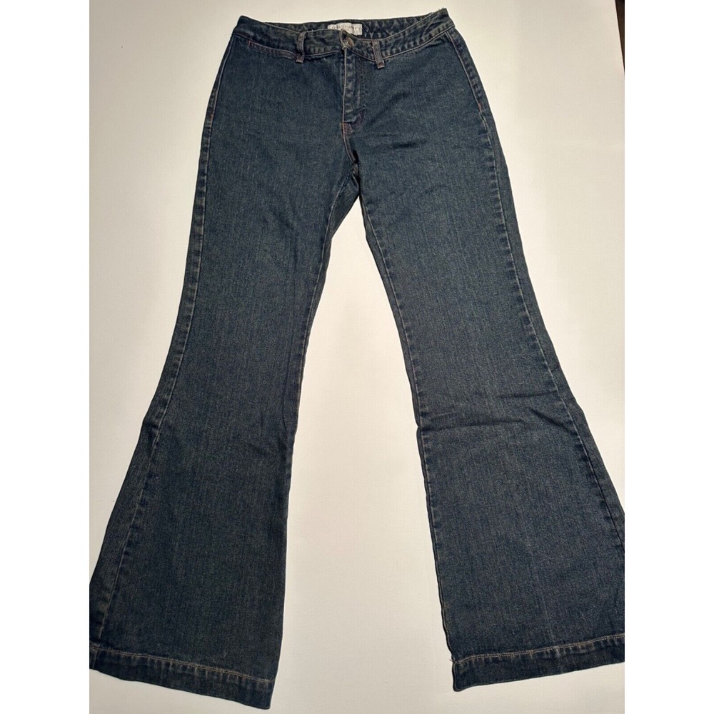 Jill Stuart Low-Rise Flare Bell Bottom Jean Women's 6 - Gem